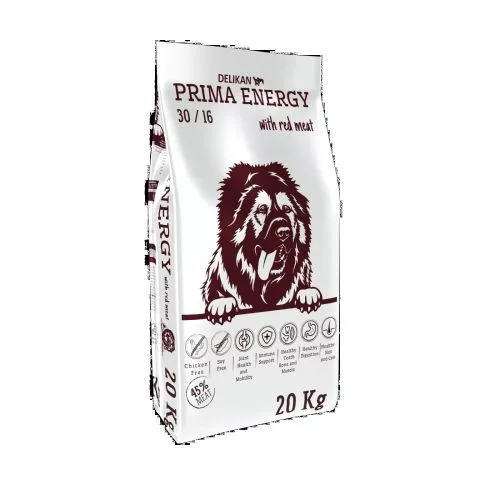 Delikan Prima Energy Red Meat 20kg - OrigoPet.hu